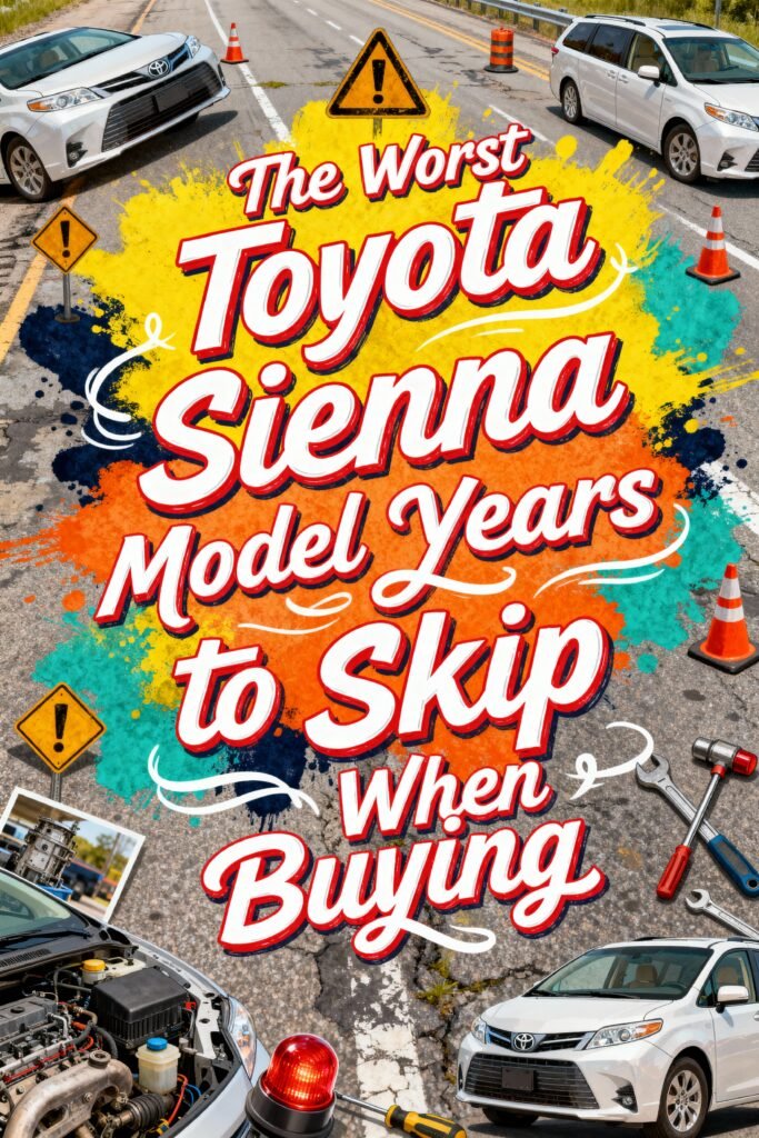 The Worst Toyota Sienna Model Years To Skip When Buying